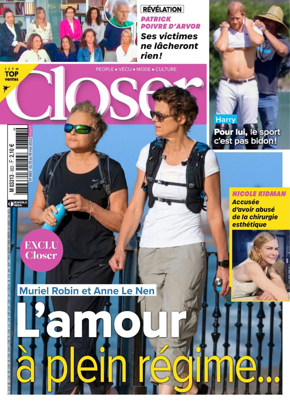 Closer France-May 13, 2022 Magazine - Get your Digital Subscription