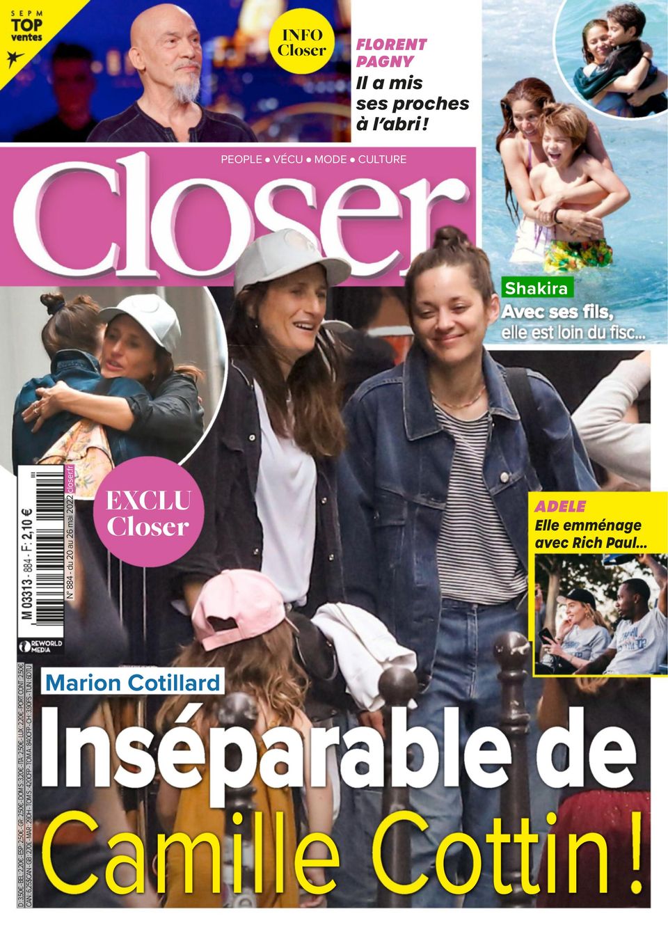 Closer France-May 20, 2022 Magazine - Get your Digital Subscription