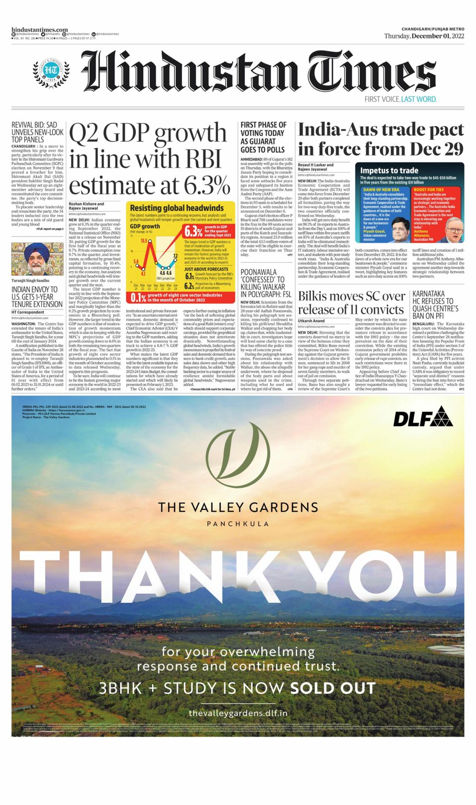 Hindustan Times Punjab Newspaper - Get your Digital Subscription