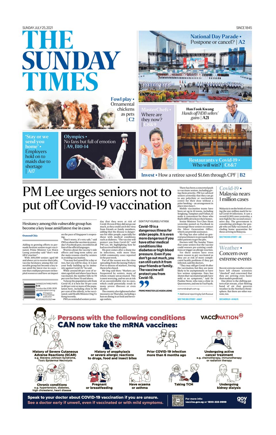 Get digital access to The Straits Times - July 25, 2021 issue | Magzter.com