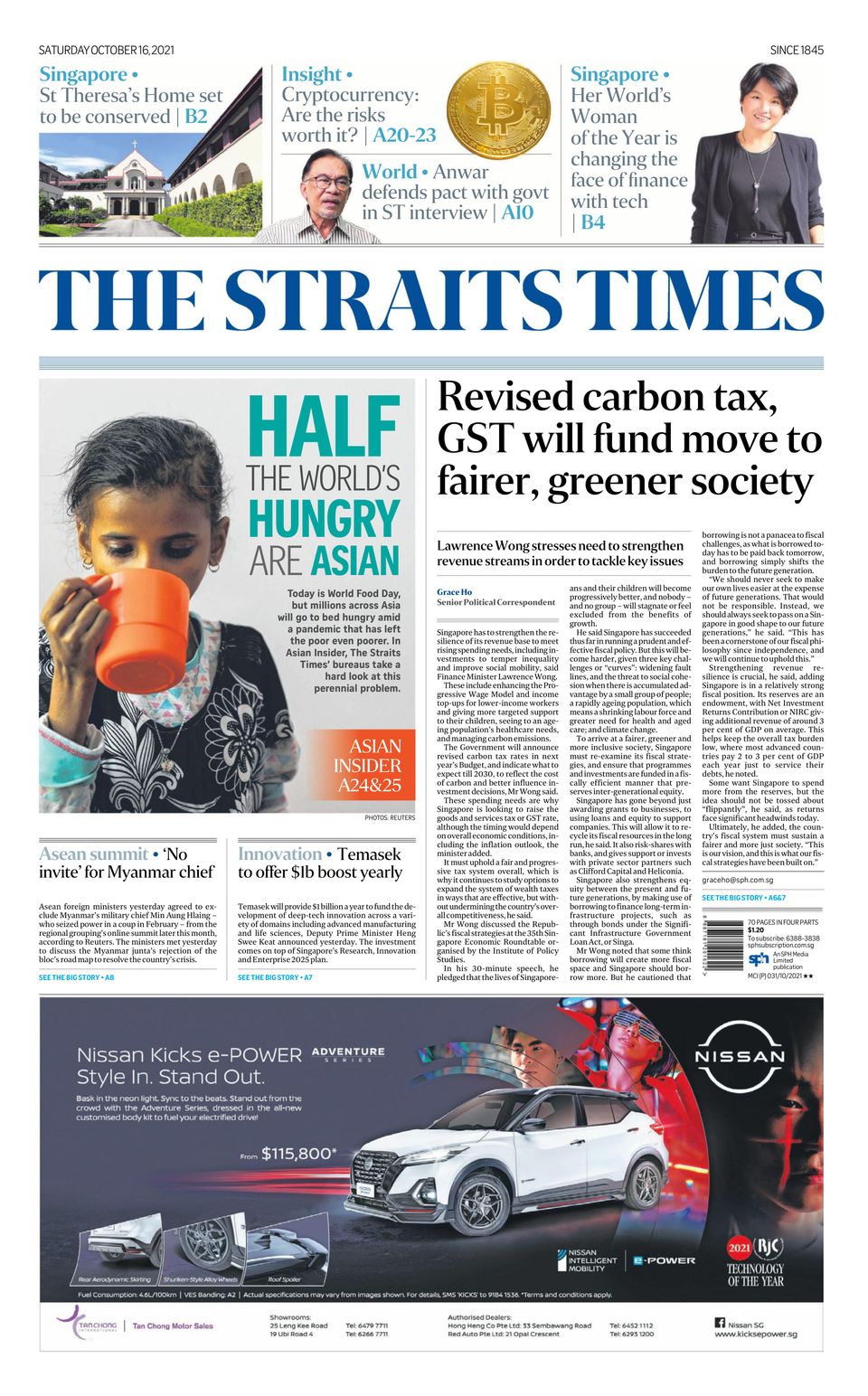 Get digital access to The Straits Times - October 16, 2021 issue ...