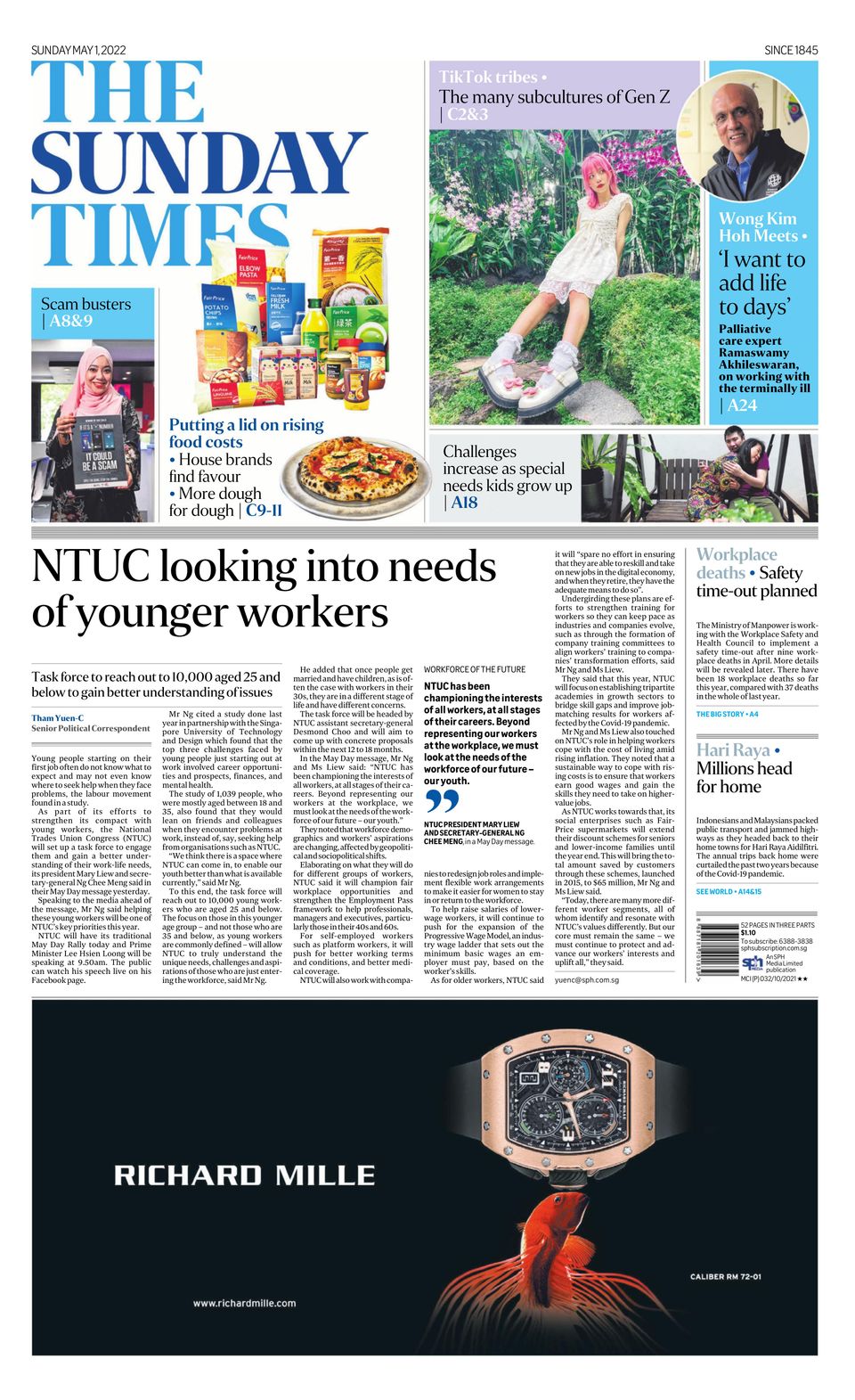 Get digital access to The Straits Times - May 01, 2022 issue | Magzter.com