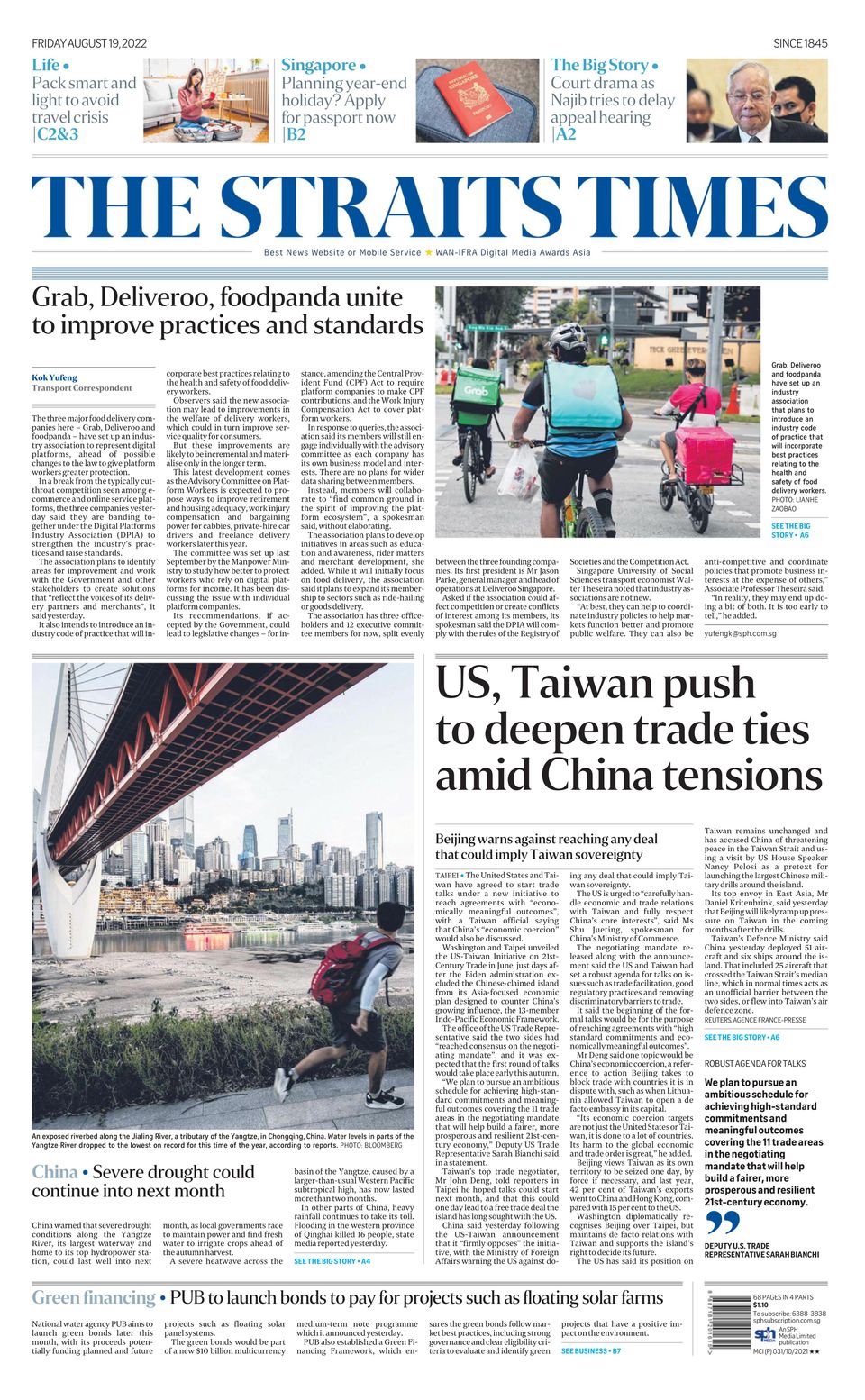 Get digital access to The Straits Times - August 19, 2022 issue | Magzter.com