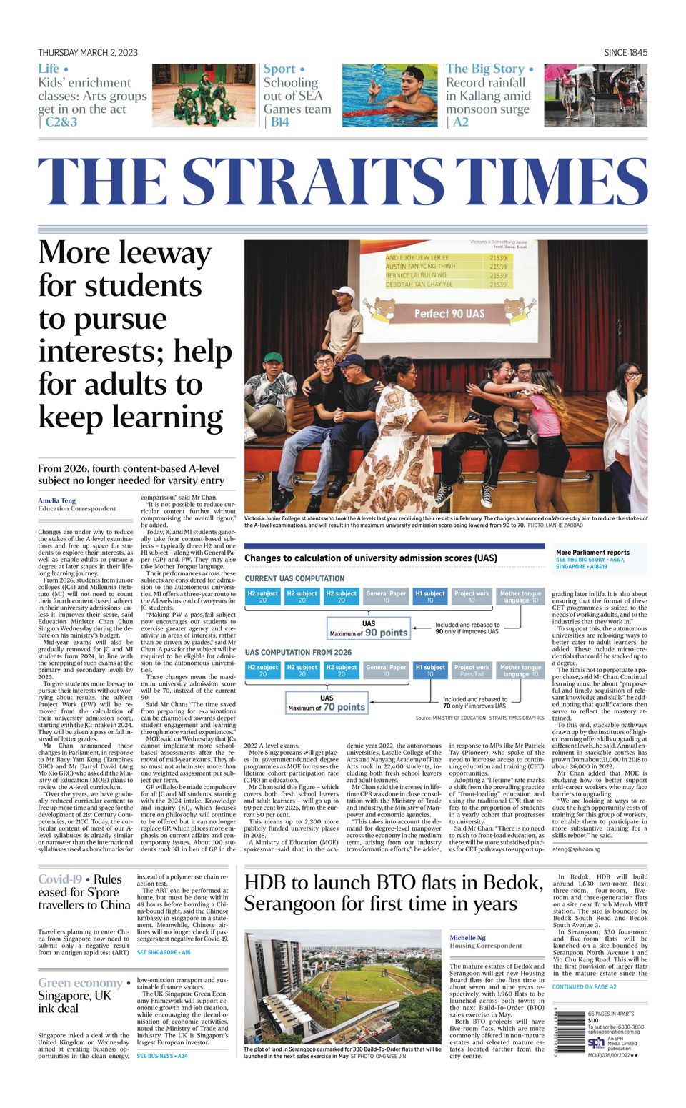 Get digital access to The Straits Times - March 02, 2023 issue | Magzter.com