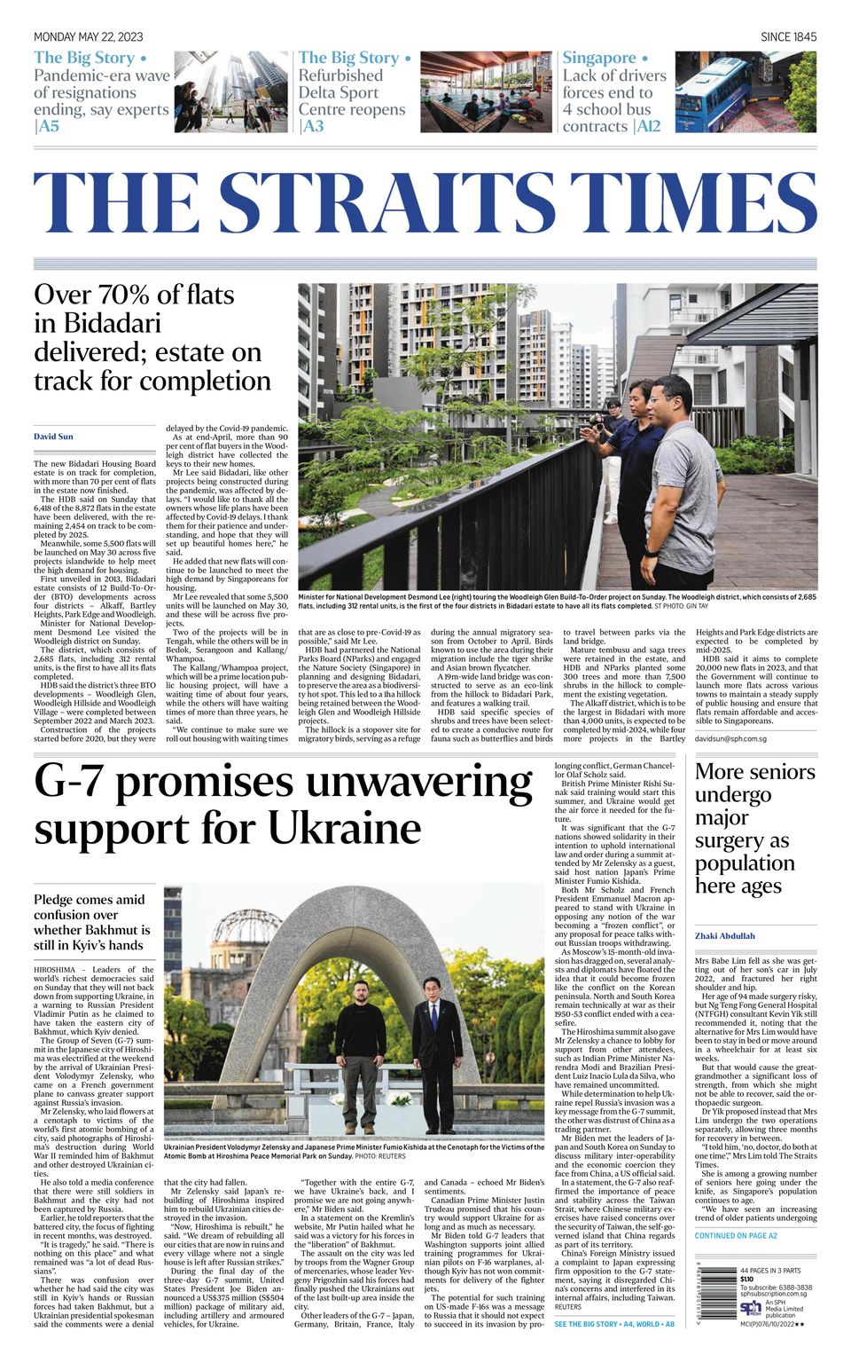 Get digital access to The Straits Times - May 22, 2023 issue | Magzter.com