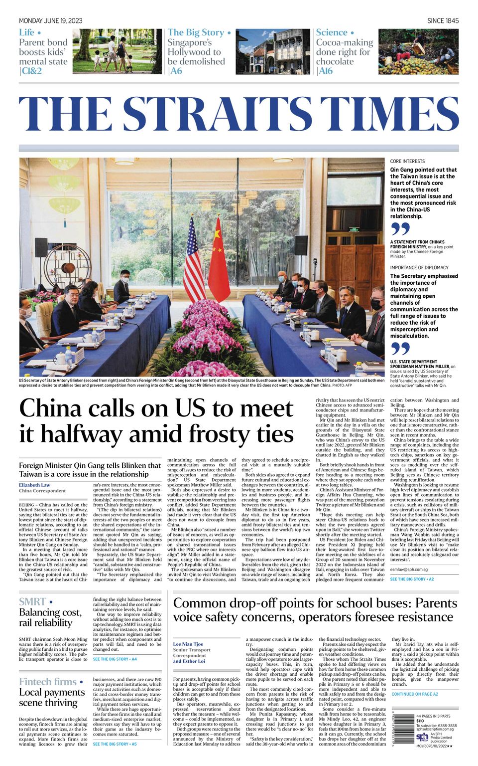 Get digital access to The Straits Times - June 19, 2023 issue | Magzter.com