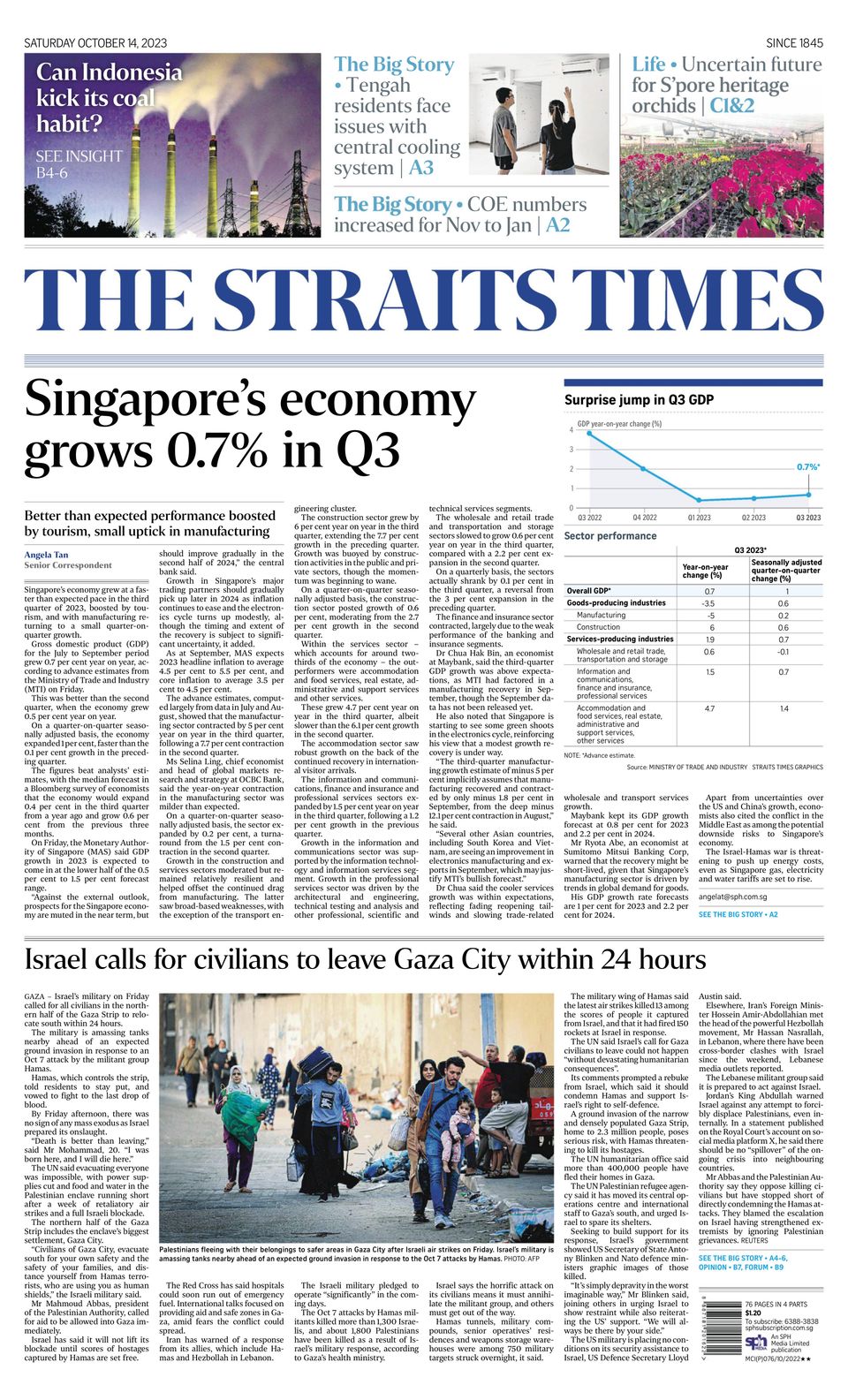 Get digital access to The Straits Times - October 14, 2023 issue | Magzter.com