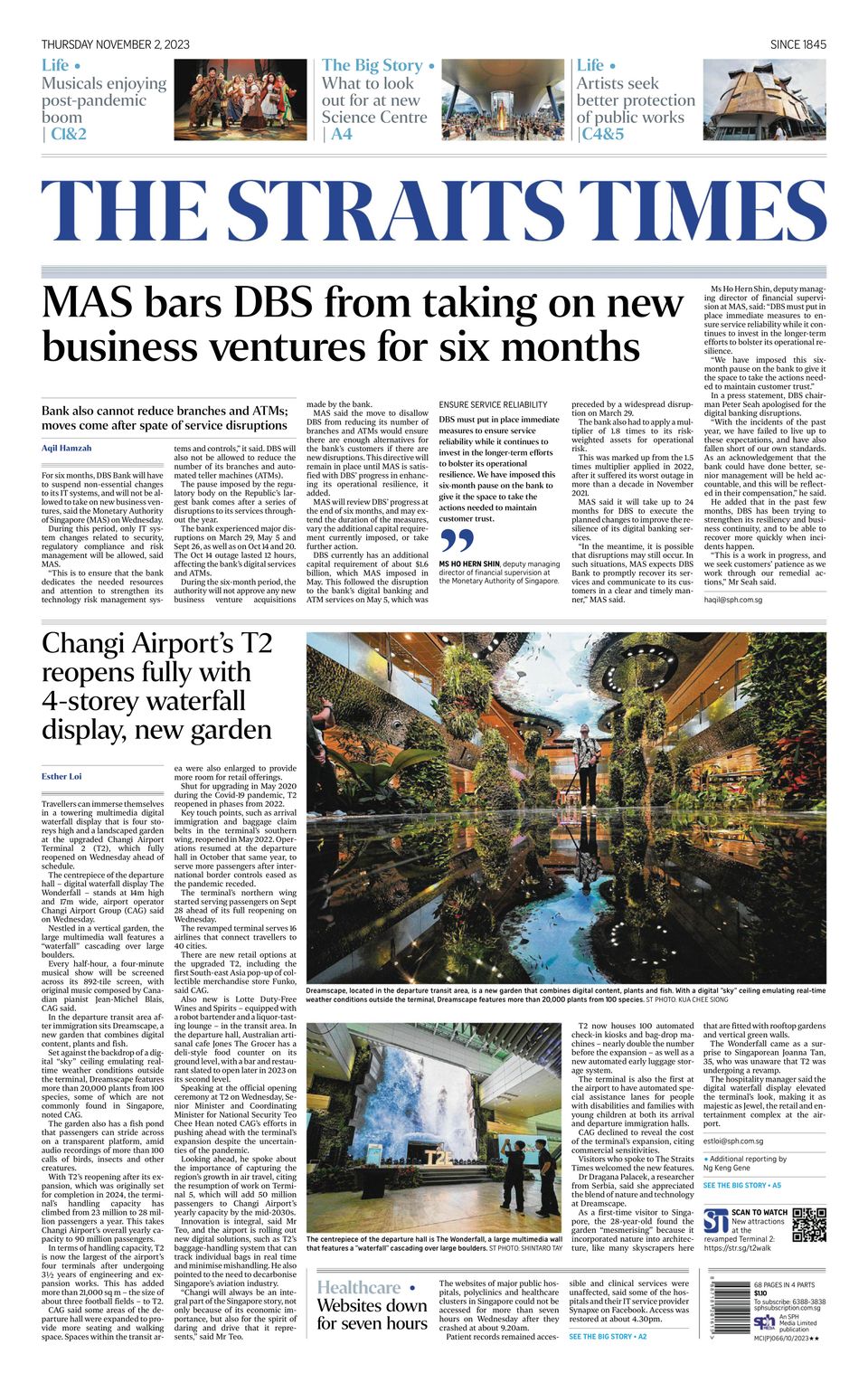 Get digital access to The Straits Times - November 02, 2023 issue | Magzter.com