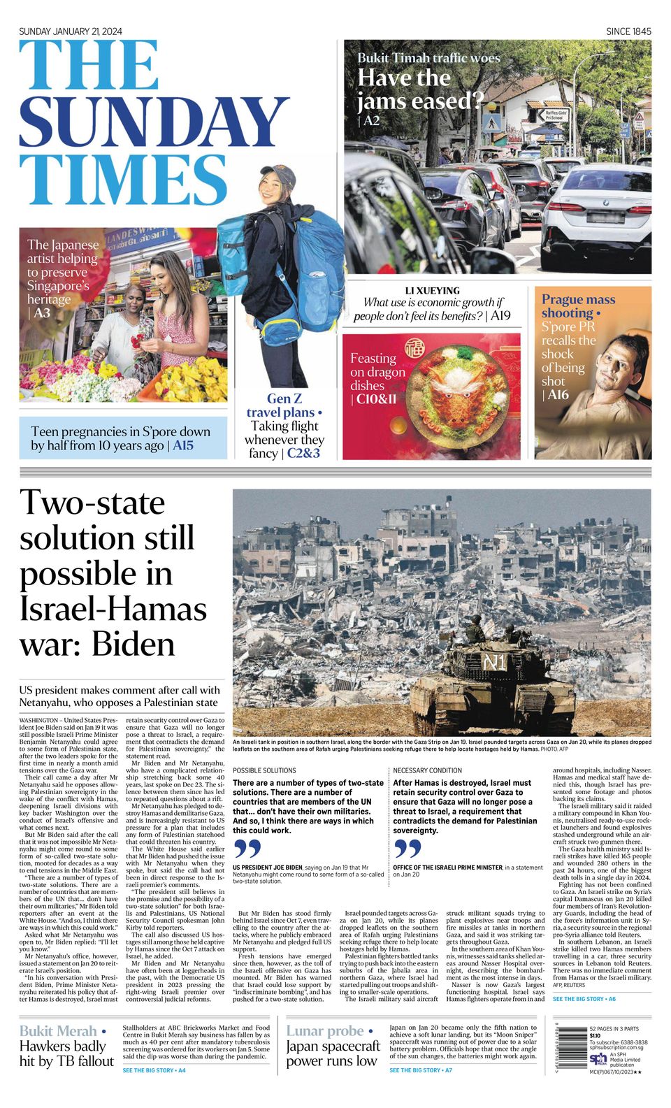 Get digital access to The Straits Times - January 21, 2024 issue | Magzter.com