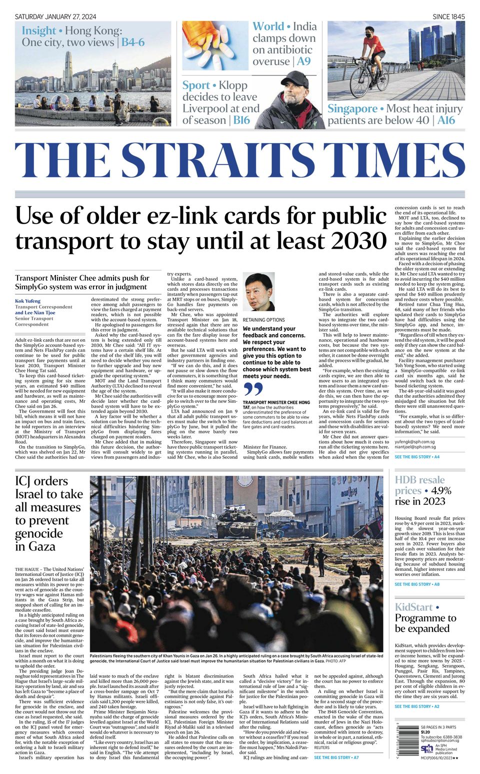Get digital access to The Straits Times - January 27, 2024 issue | Magzter.com