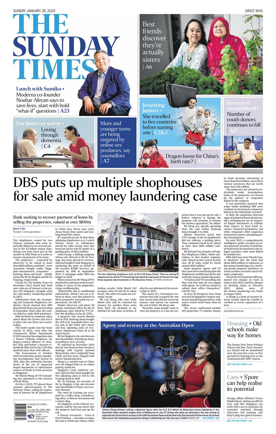 Get digital access to The Straits Times - January 28, 2024 issue | Magzter.com