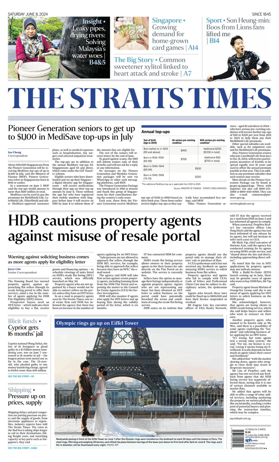 Get digital access to The Straits Times - June 08, 2024 issue | Magzter.com