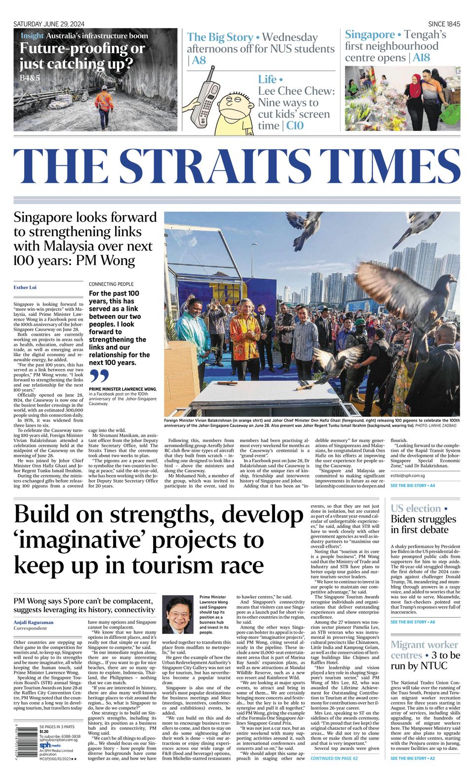 Get digital access to The Straits Times - June 29, 2024 issue | Magzter.com