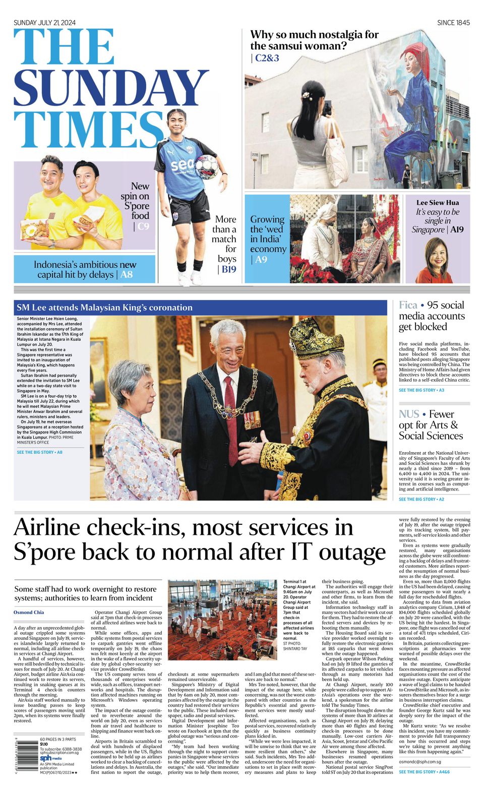 Get digital access to The Straits Times - July 21, 2024 issue | Magzter.com