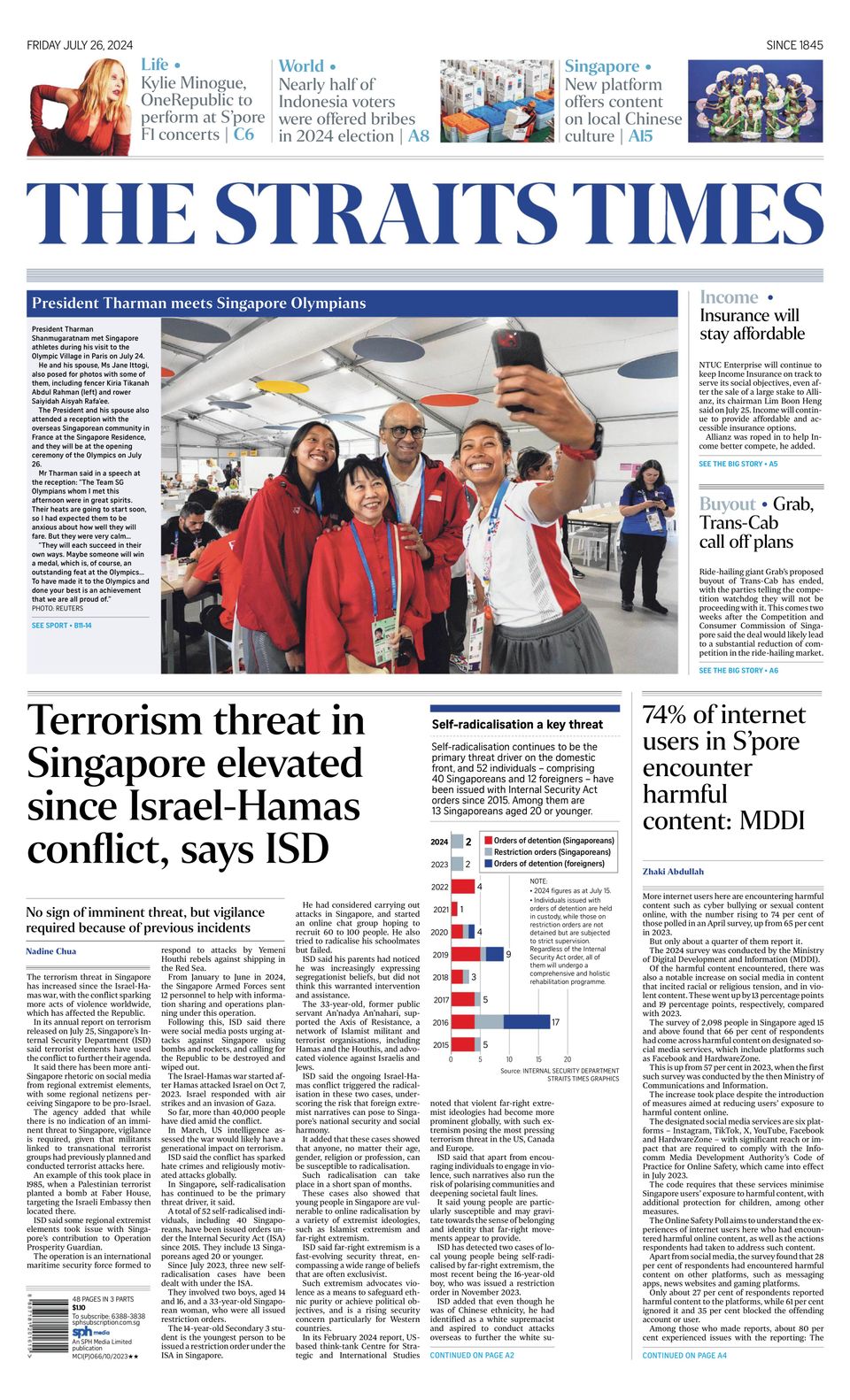 Get digital access to The Straits Times - July 26, 2024 issue | Magzter.com