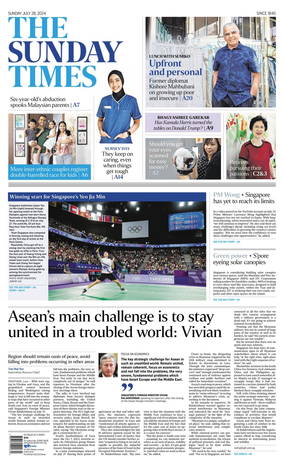 The Straits Times Newspaper - Get your Digital Subscription