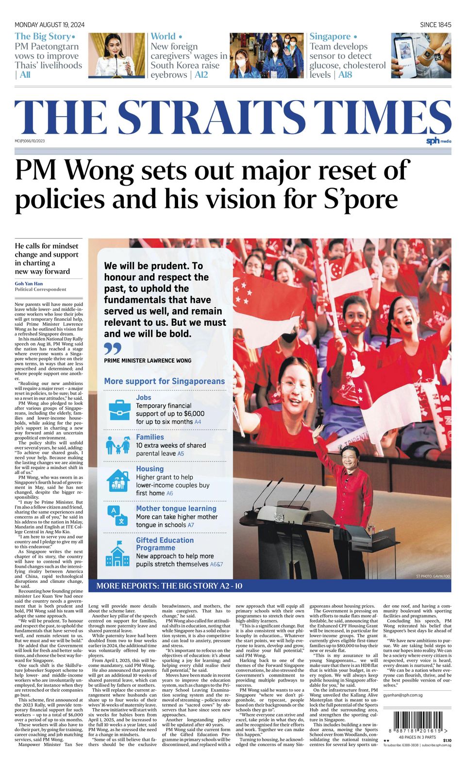 Get digital access to The Straits Times - August 19, 2024 issue | Magzter.com