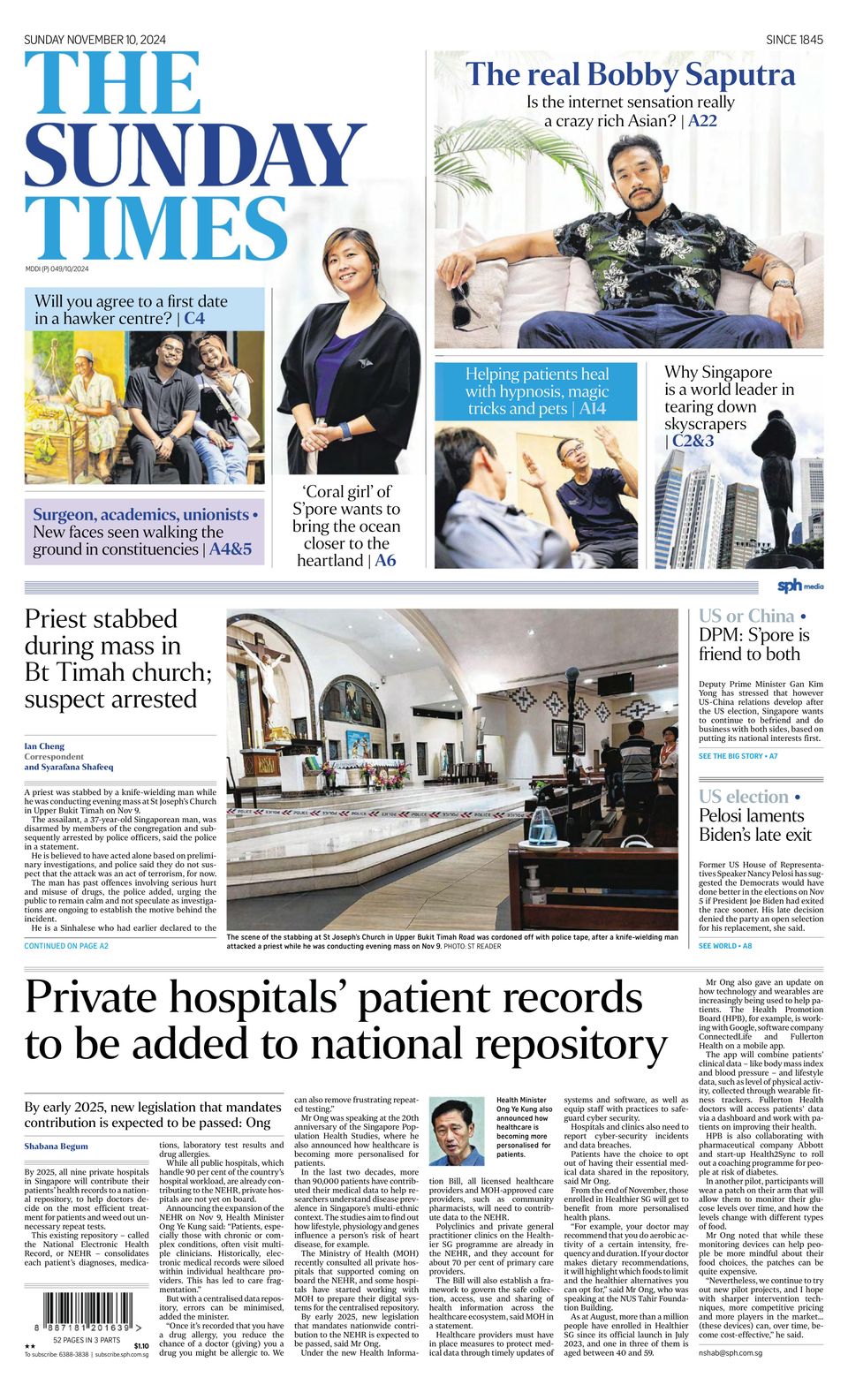 Get digital access to The Straits Times - November 10, 2024 issue | Magzter.com