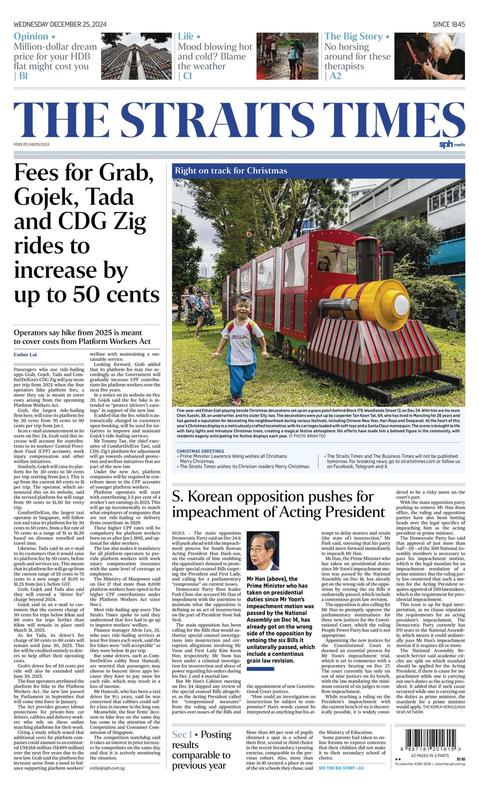 Get digital access to The Straits Times - December 25, 2024 issue | Magzter.com