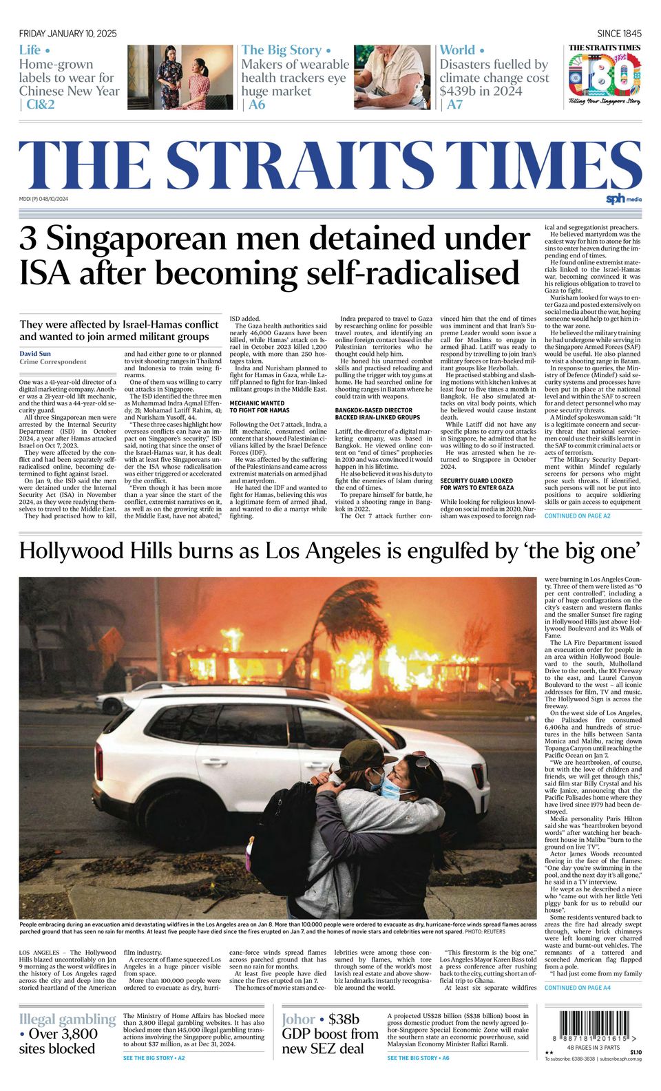 Get digital access to The Straits Times - January 10, 2025 issue | Magzter.com