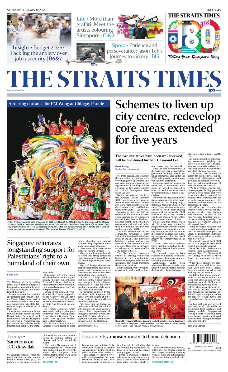 Get digital access to The Straits Times - February 08, 2025 issue ...