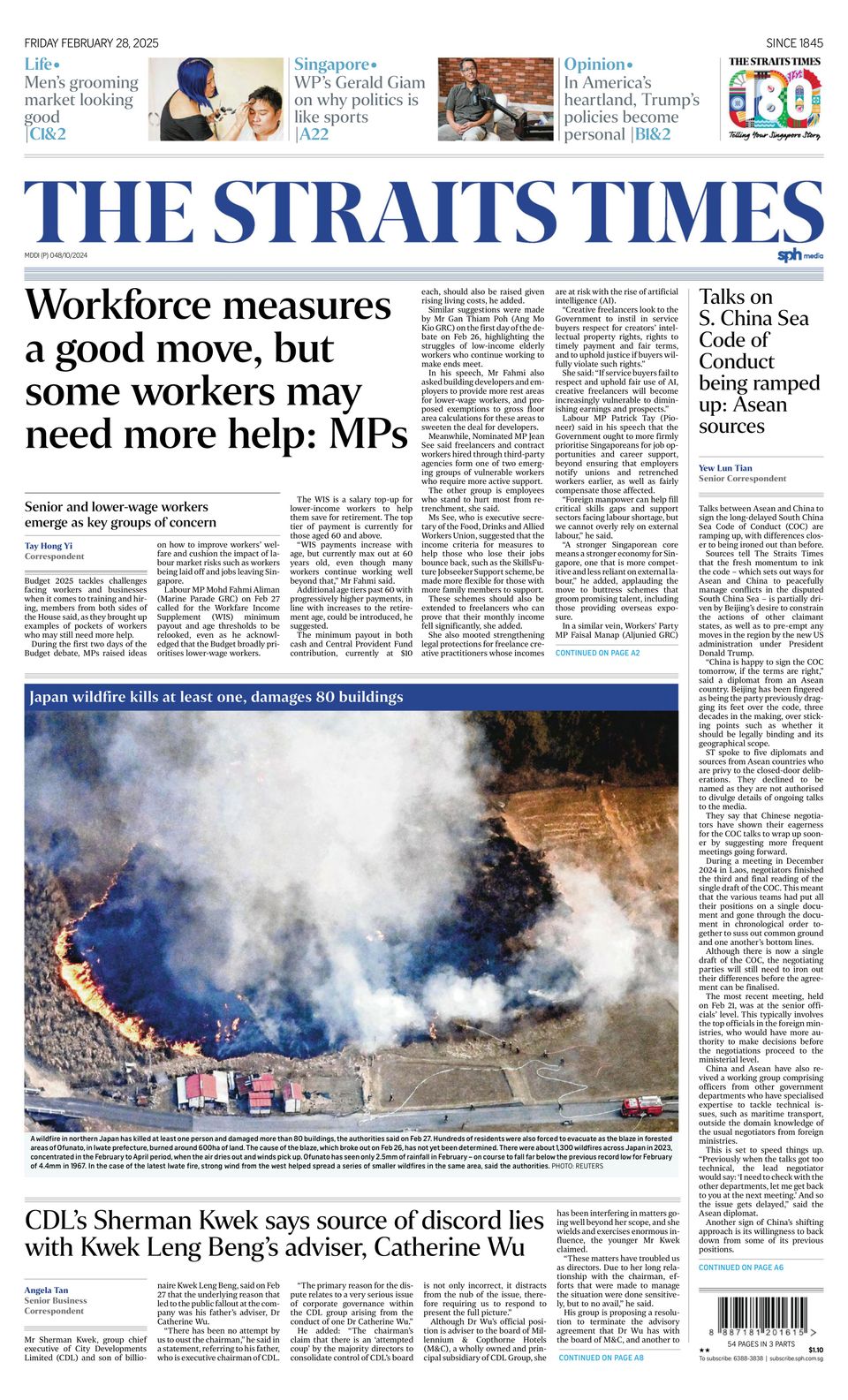 Get digital access to The Straits Times - February 28, 2025 issue ...