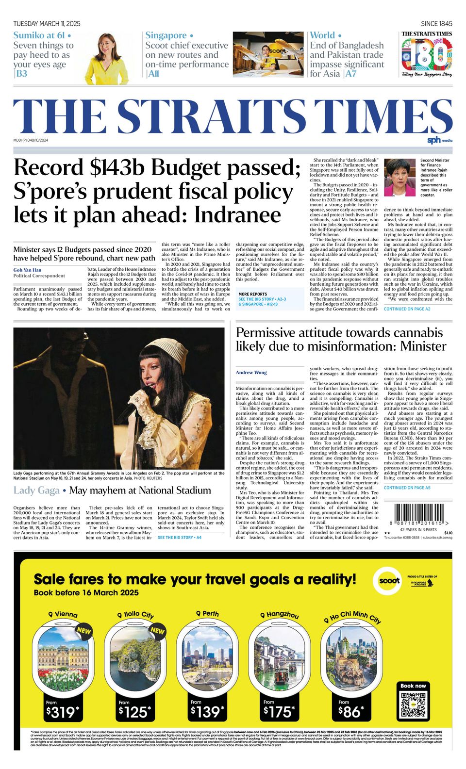Get digital access to The Straits Times - March 11, 2025 issue | Magzter.com