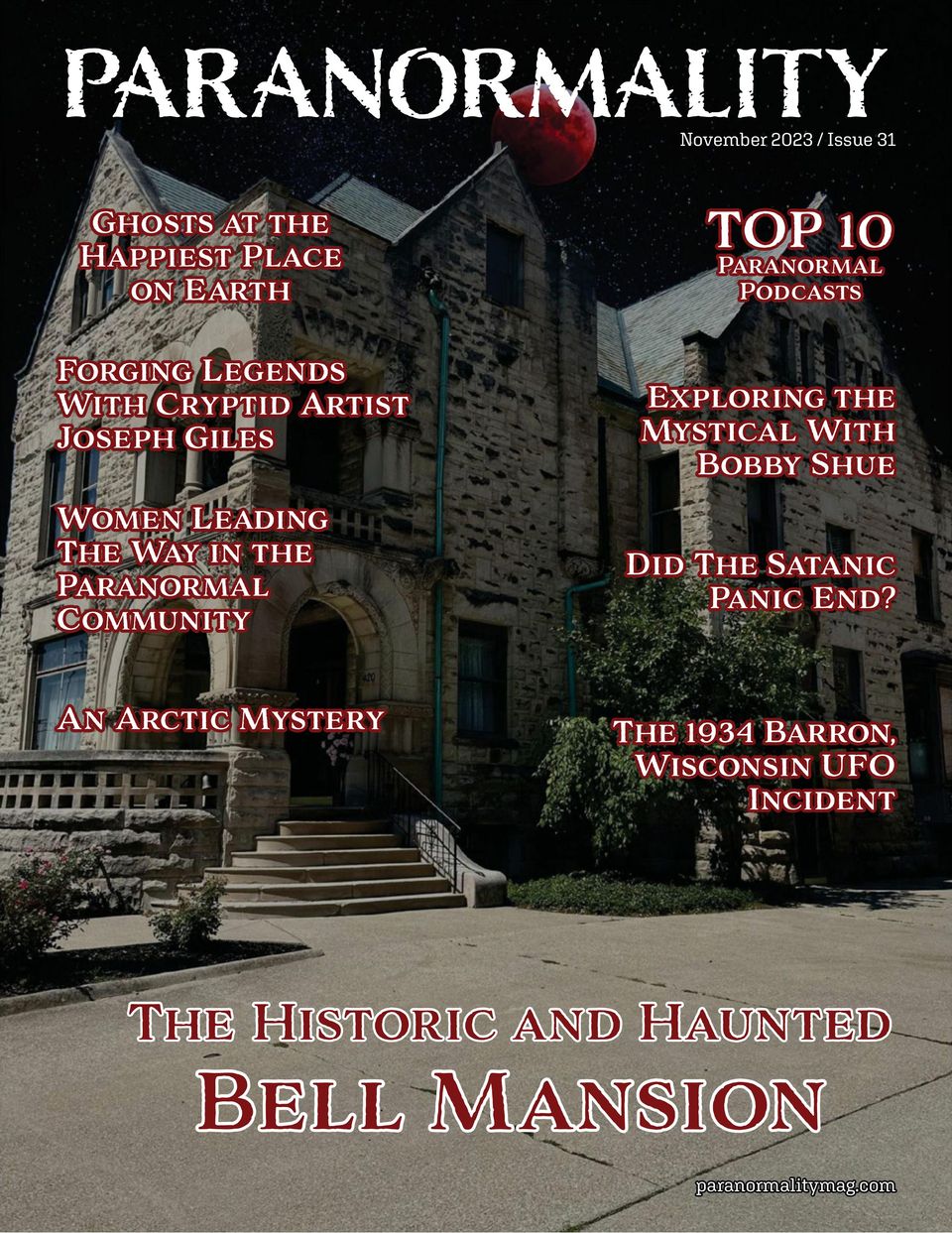 Paranormality Magazine Magazine - Get your Digital Subscription
