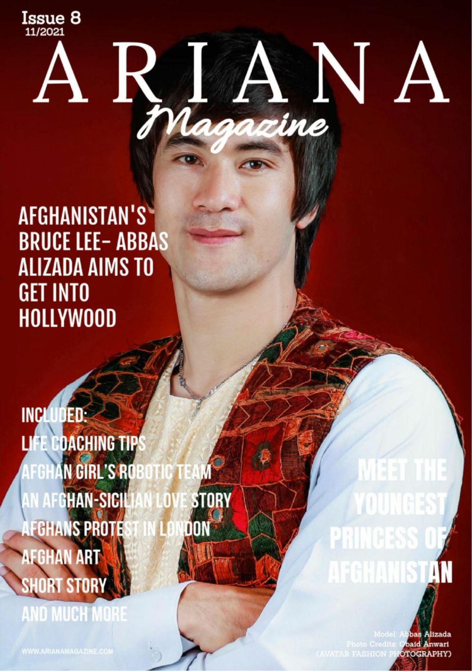 Ariana Magazine-November 2021 Magazine - Get your Digital Subscription
