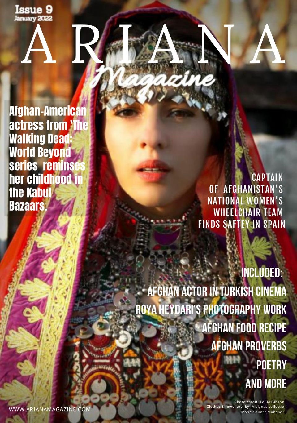 Get digital access to Ariana Magazine - January 2022 issue | Magzter.com
