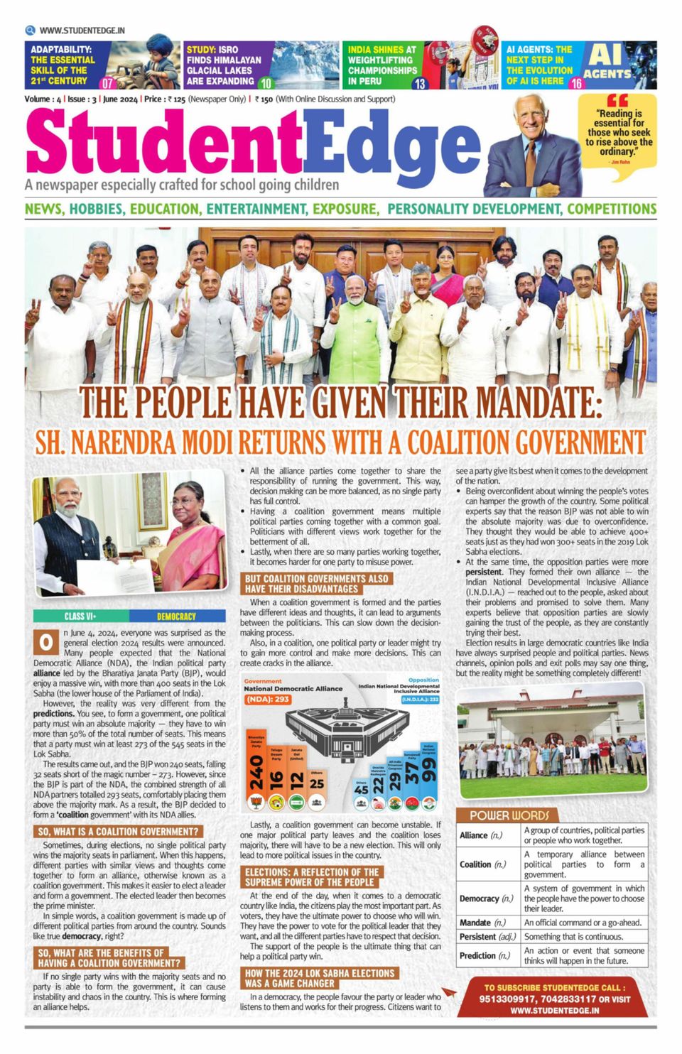 Get digital access to Student Edge - June 2024 issue | Magzter.com