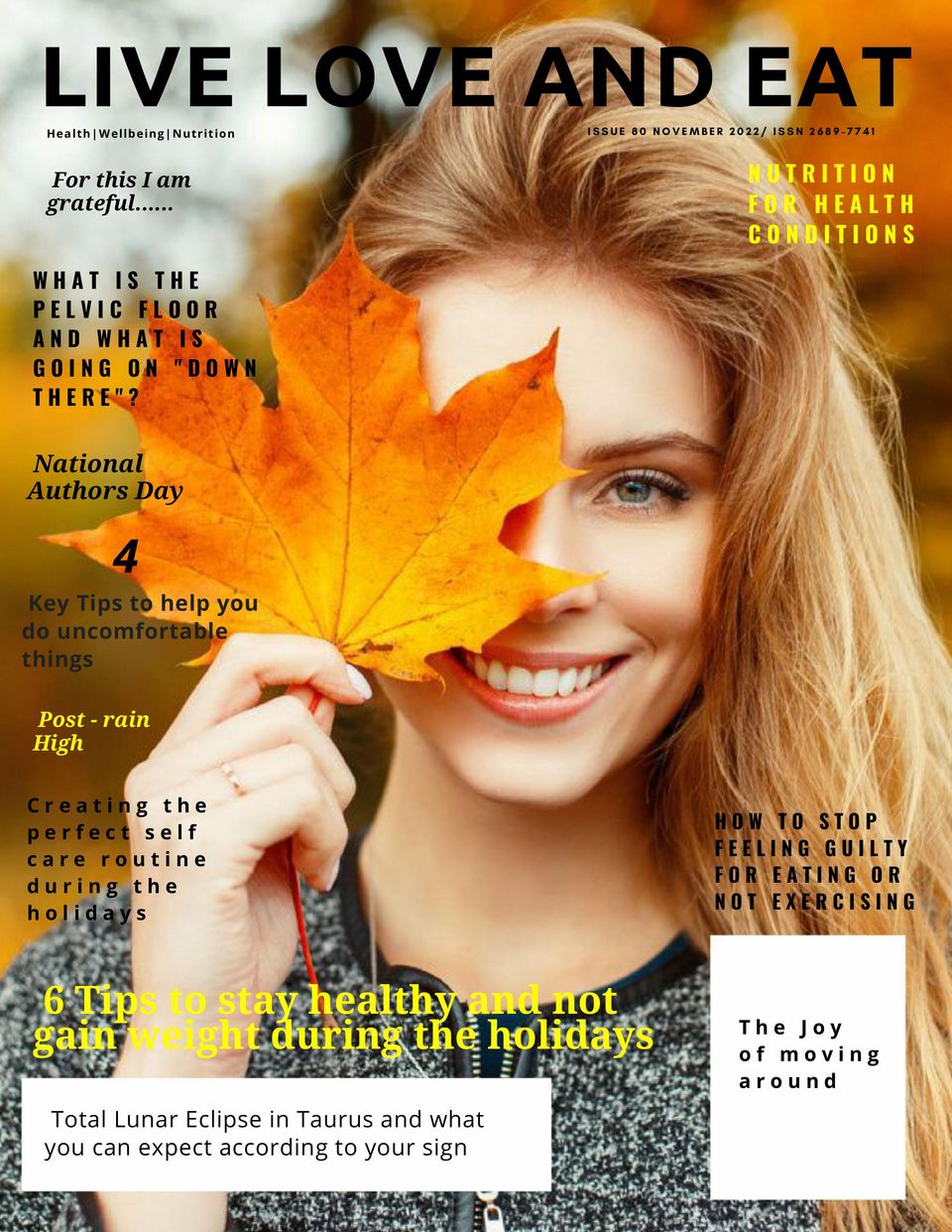 Live Love and Eat-November 2022 Magazine - Get your Digital Subscription