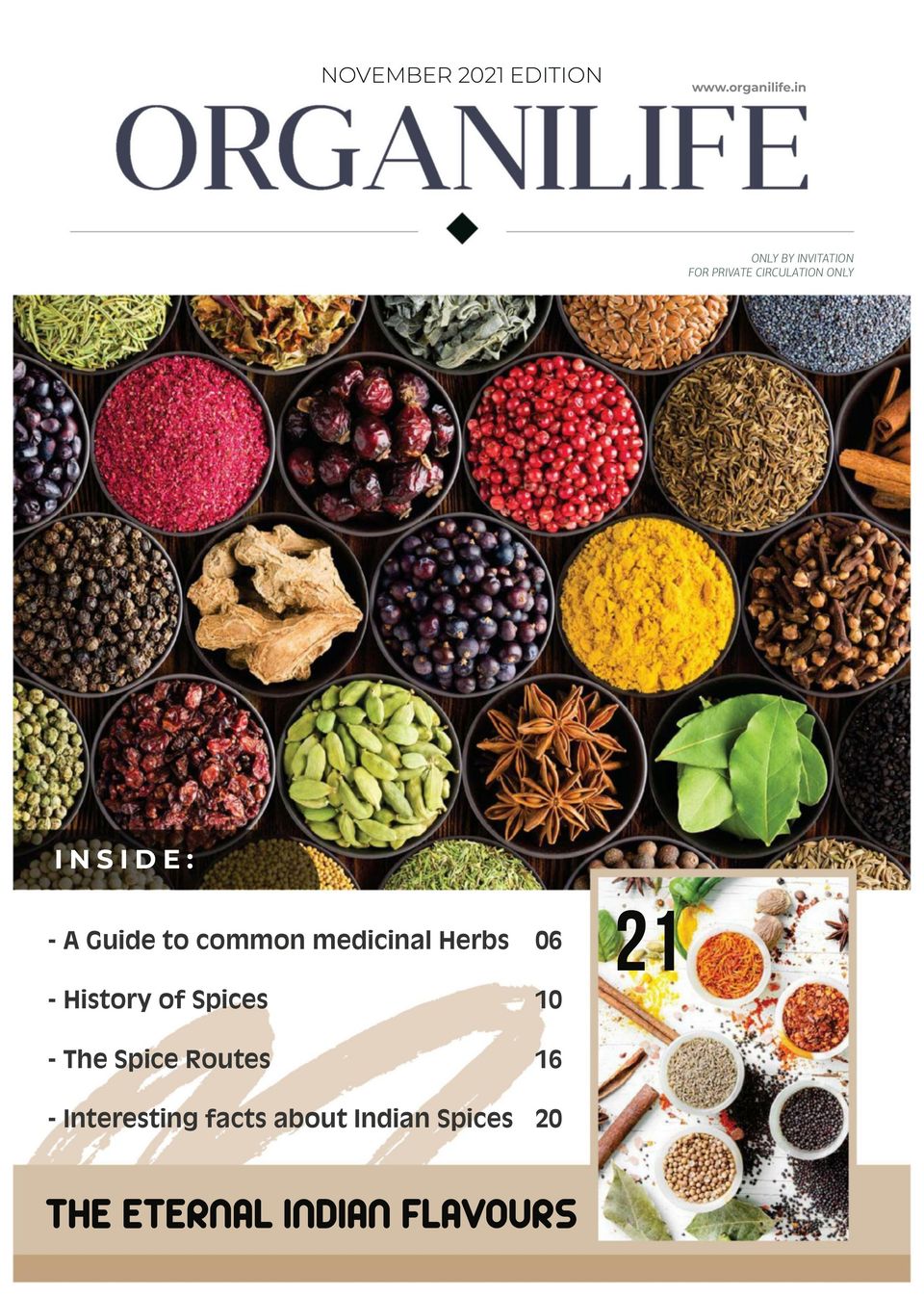 Organilife-November 2021 Magazine - Get your Digital Subscription