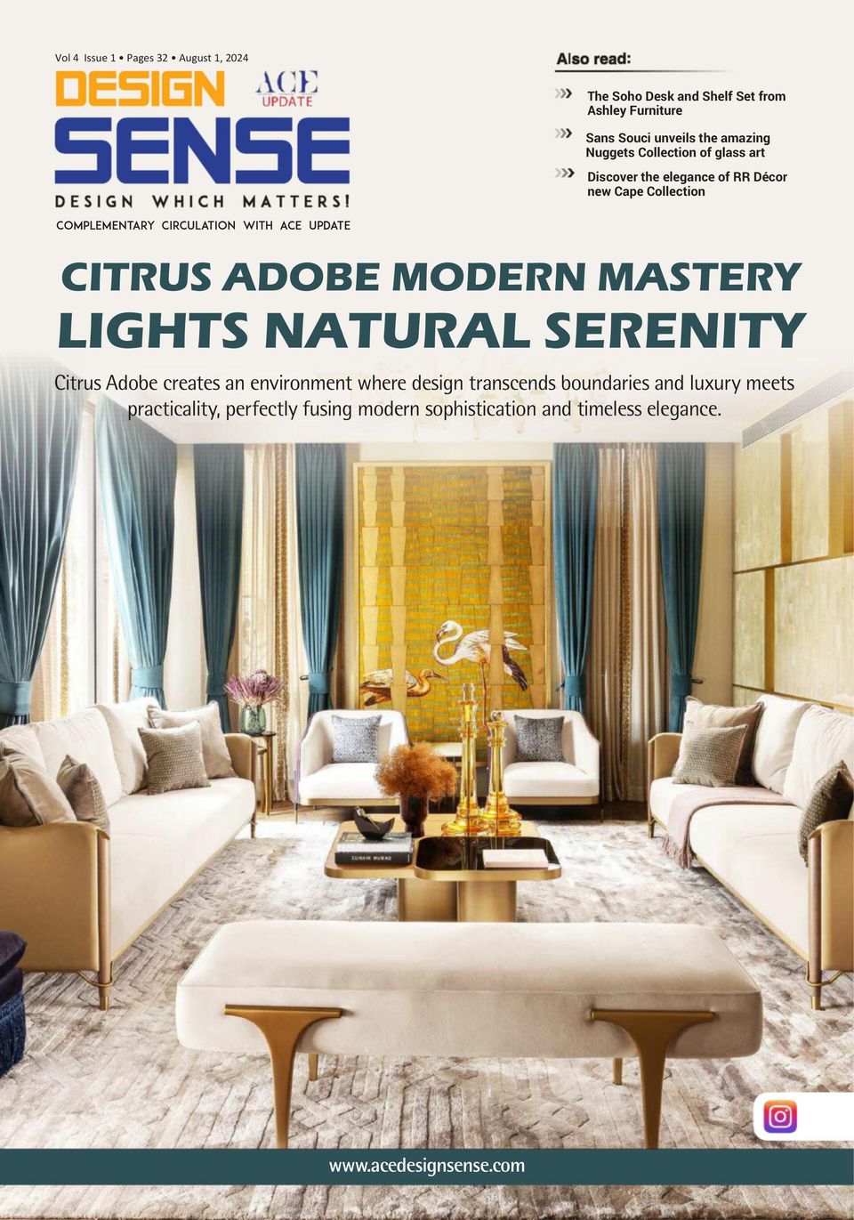 ACE Update Design Sense Magazine - Get your Digital Subscription