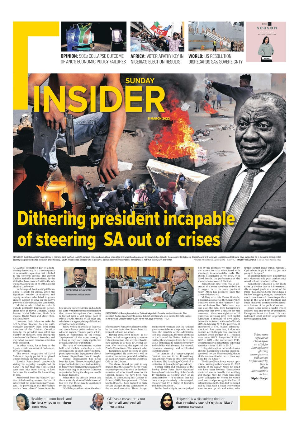 Saturday and Sunday Insider Newspaper - Get your Digital Subscription