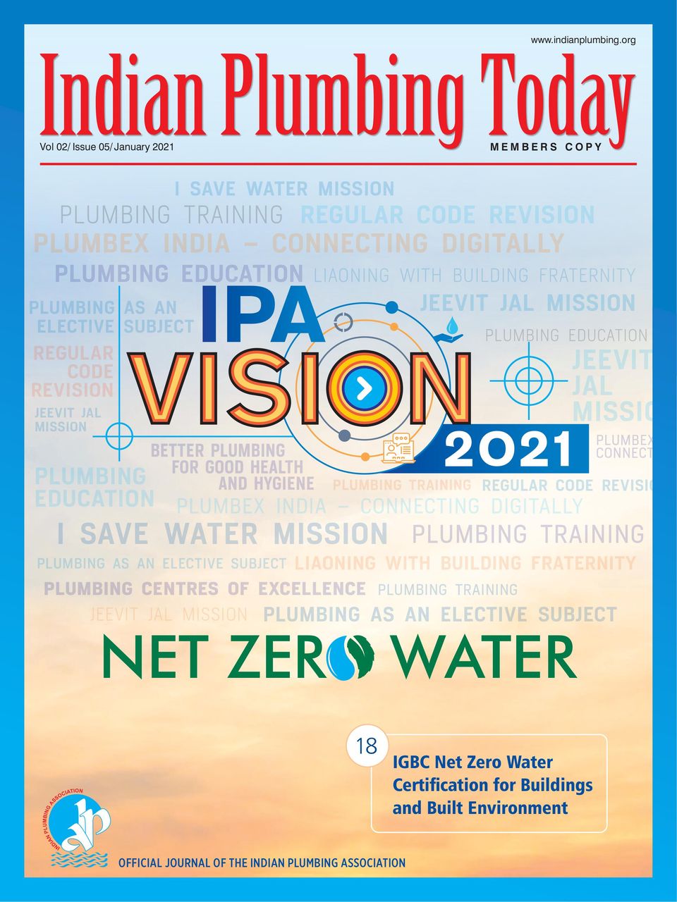 Indian Plumbing Today-January 2021 Magazine - Get your Digital Subscription