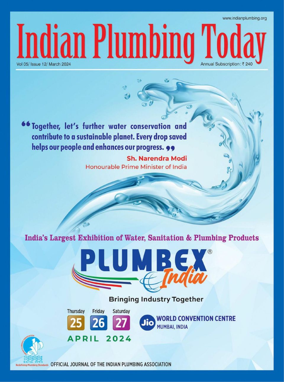 Get digital access to Indian Plumbing Today - March 2024 issue ...