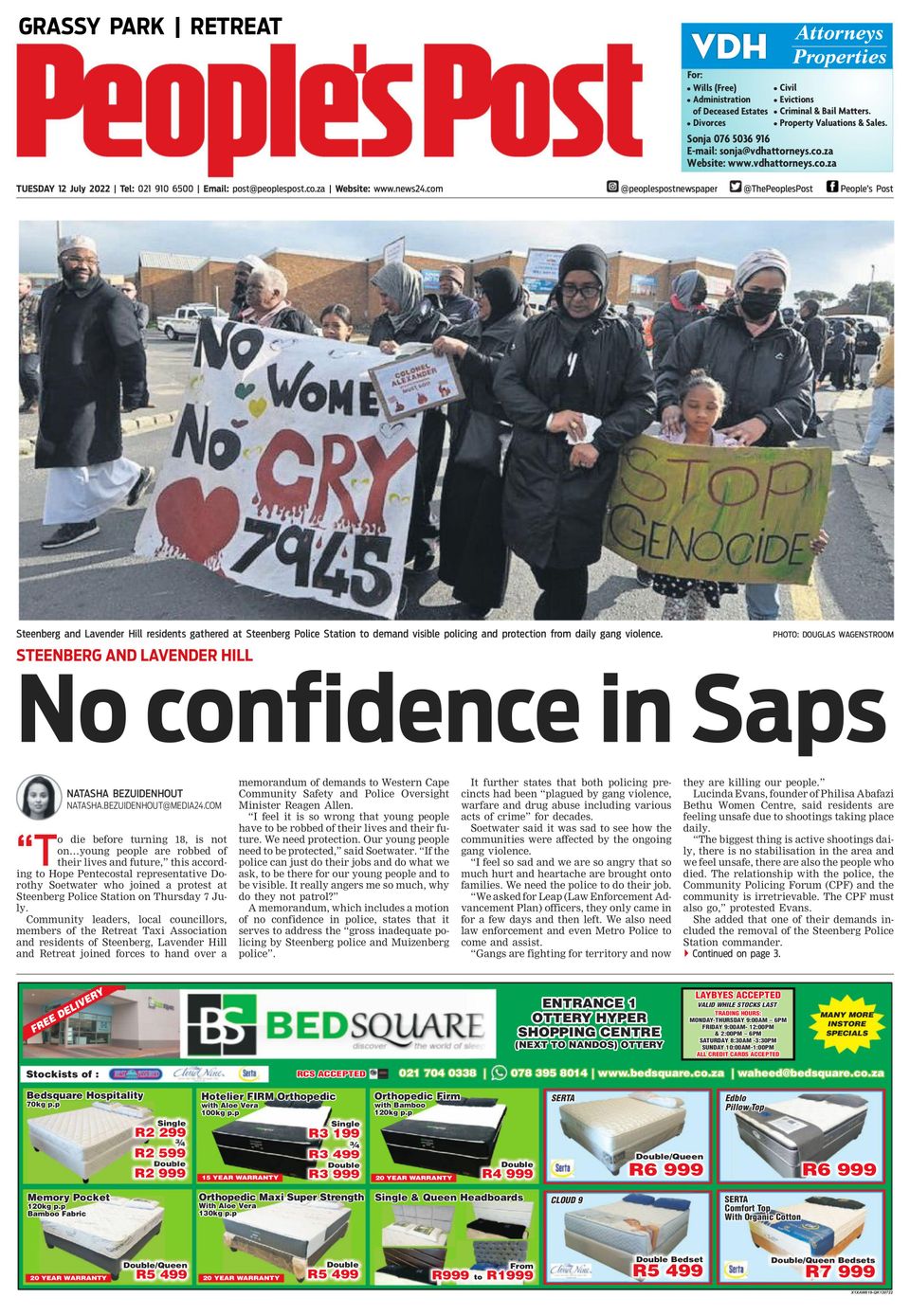 Get digital access to People’s Post Grassy Park & Retreat - July 12, 2022 issue | Magzter.com