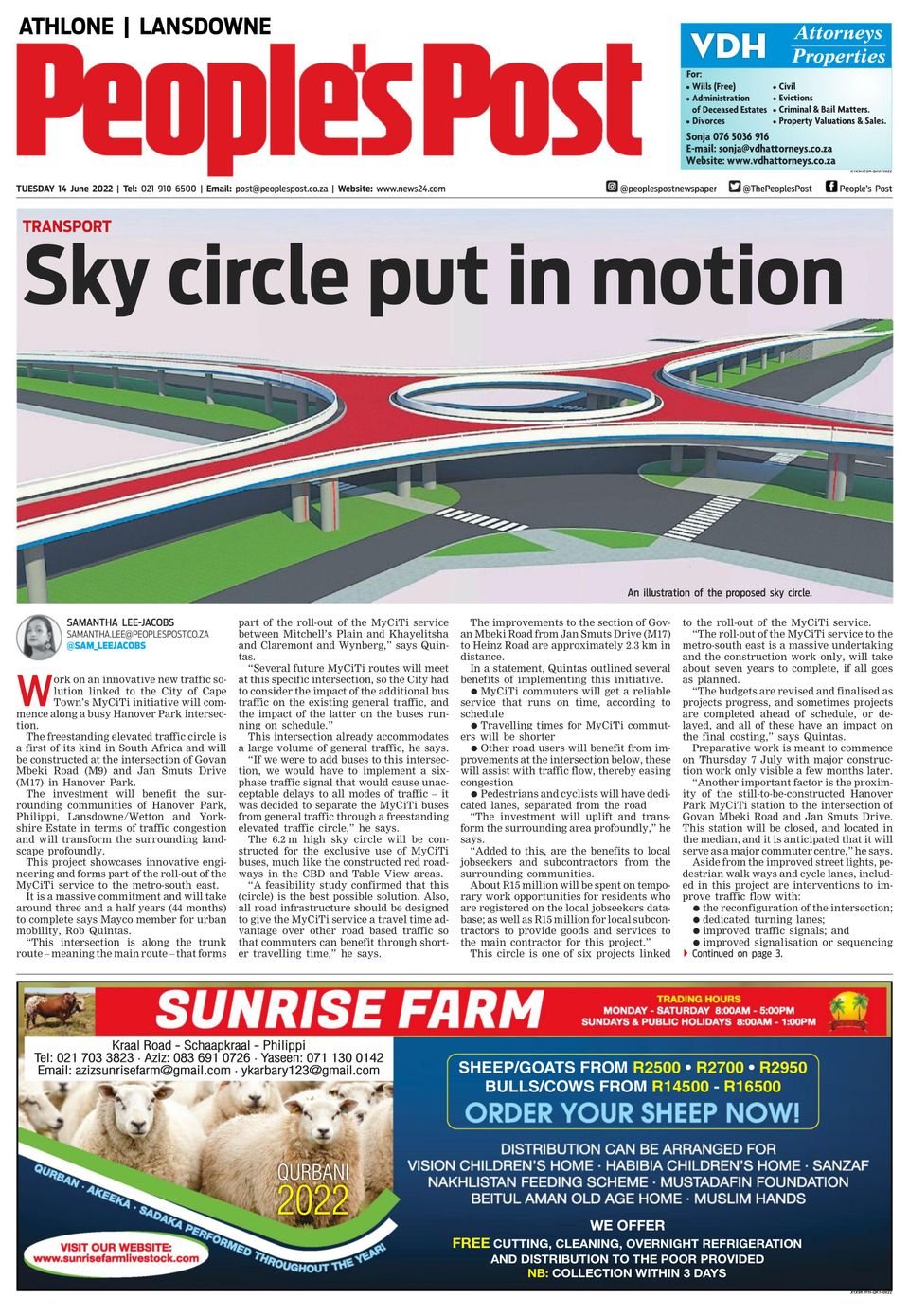 People’s Post Athlone & Lansdowne-June 14, 2022 Newspaper