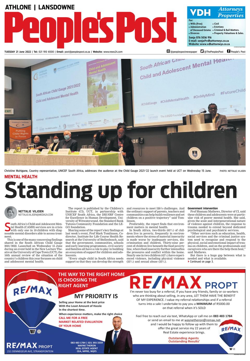 People’s Post Athlone & Lansdowne-June 22, 2022 Newspaper