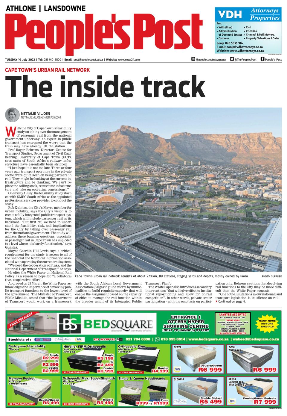 People’s Post Athlone & Lansdowne-July 19, 2022 Newspaper