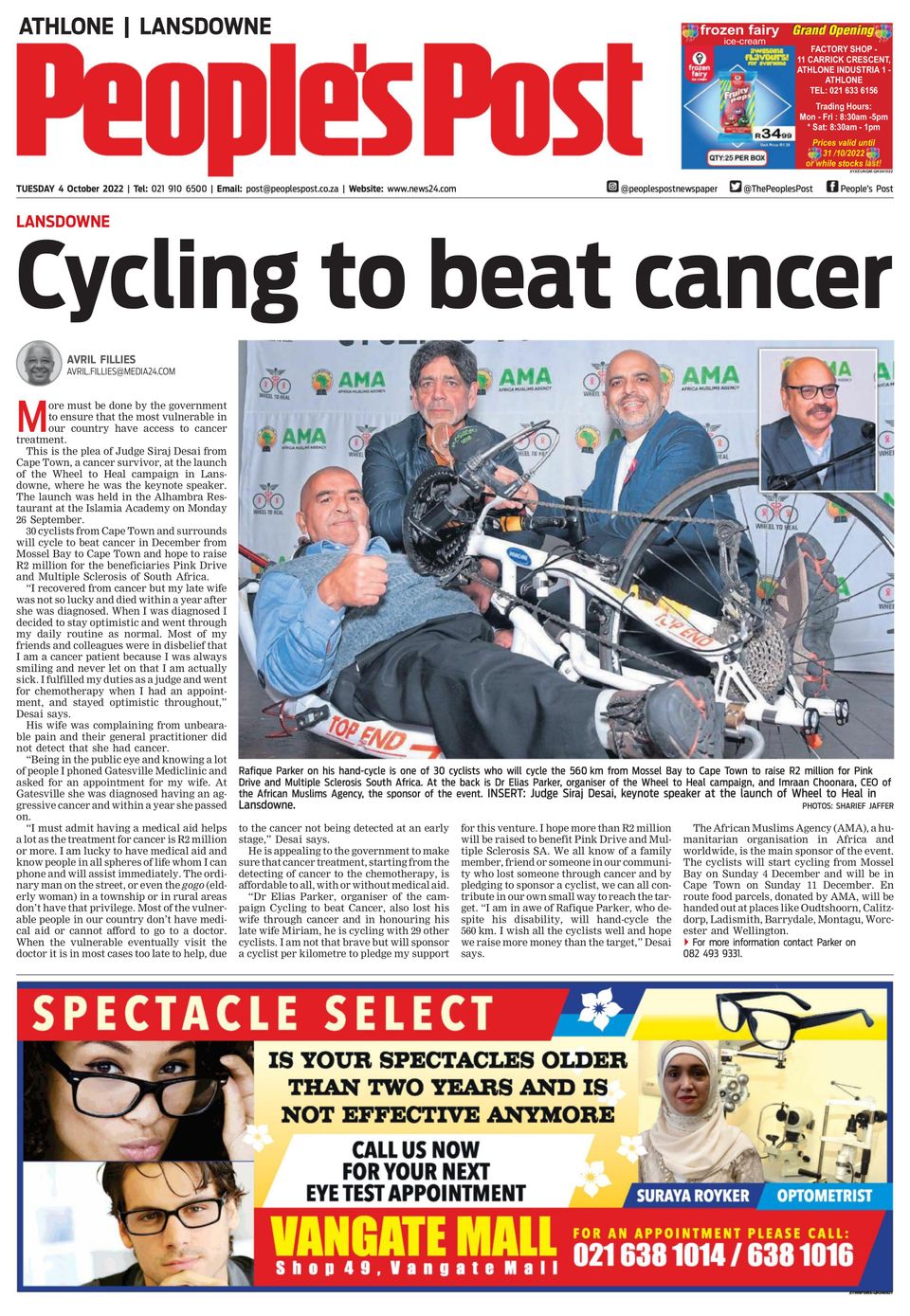 People’s Post Athlone & Lansdowne-October 04, 2022 Newspaper