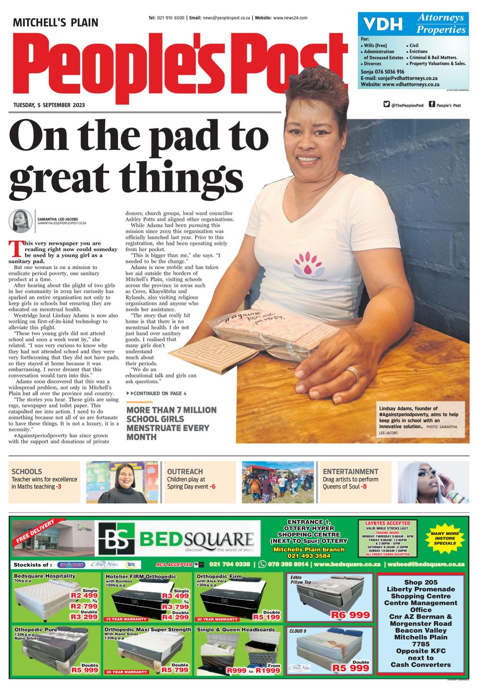 People’s Post Mitchells Plain-September 05, 2023 Newspaper