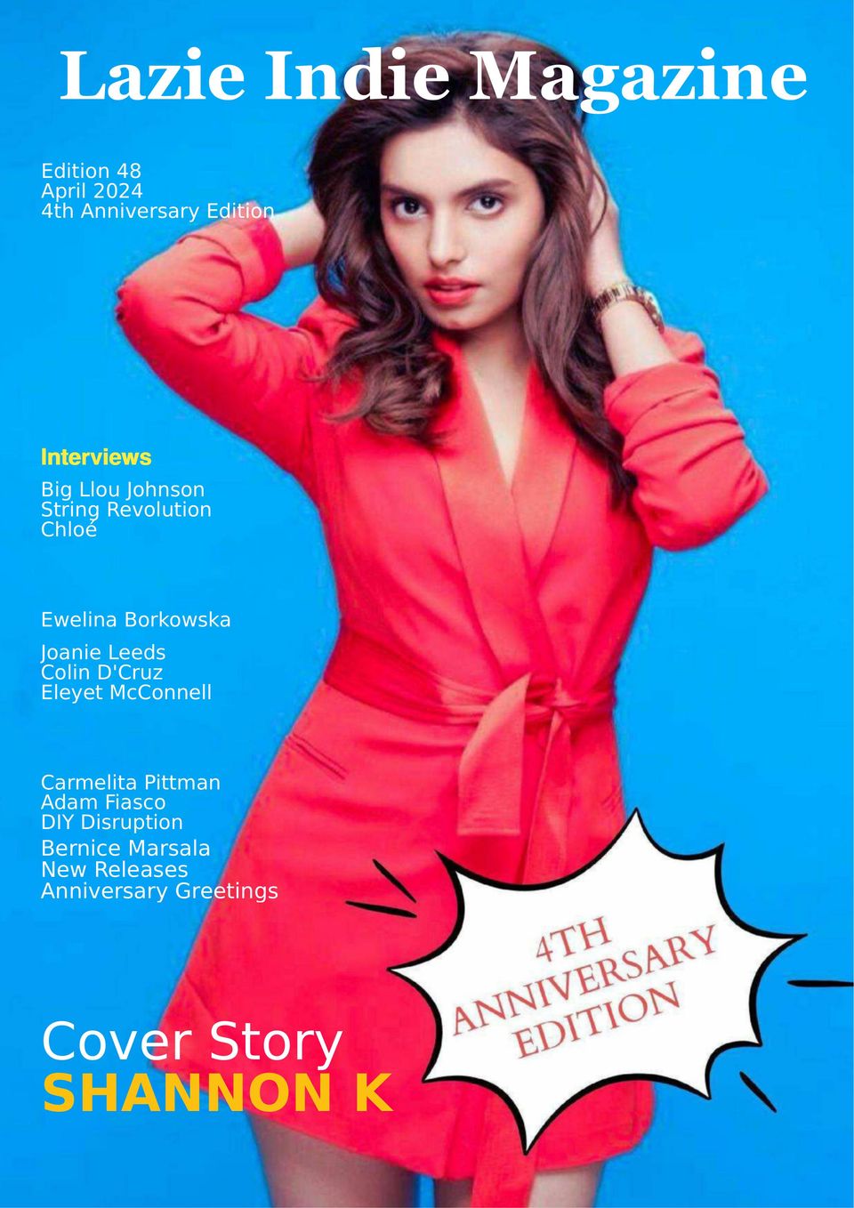 Get digital access to Lazie Indie Magazine - Lazie Indie Magazine April ...