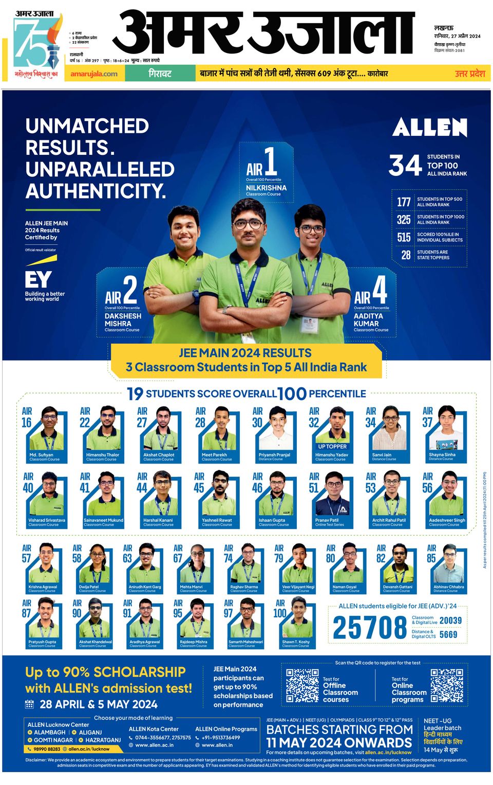 Amar Ujala Newspaper - Get your Digital Subscription