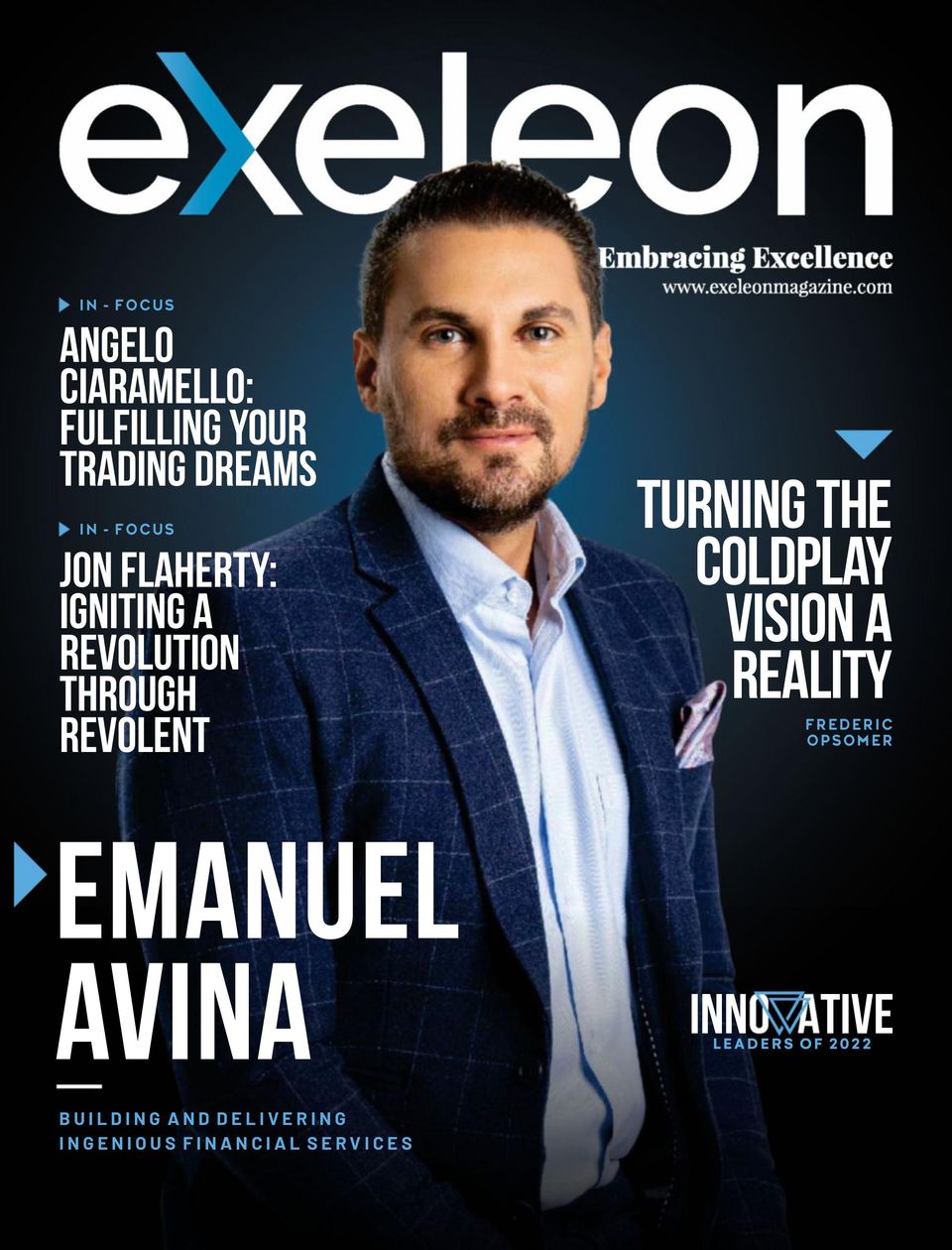Exeleon Magazine-10 Most Innovative Business Leaders of 2022 Magazine