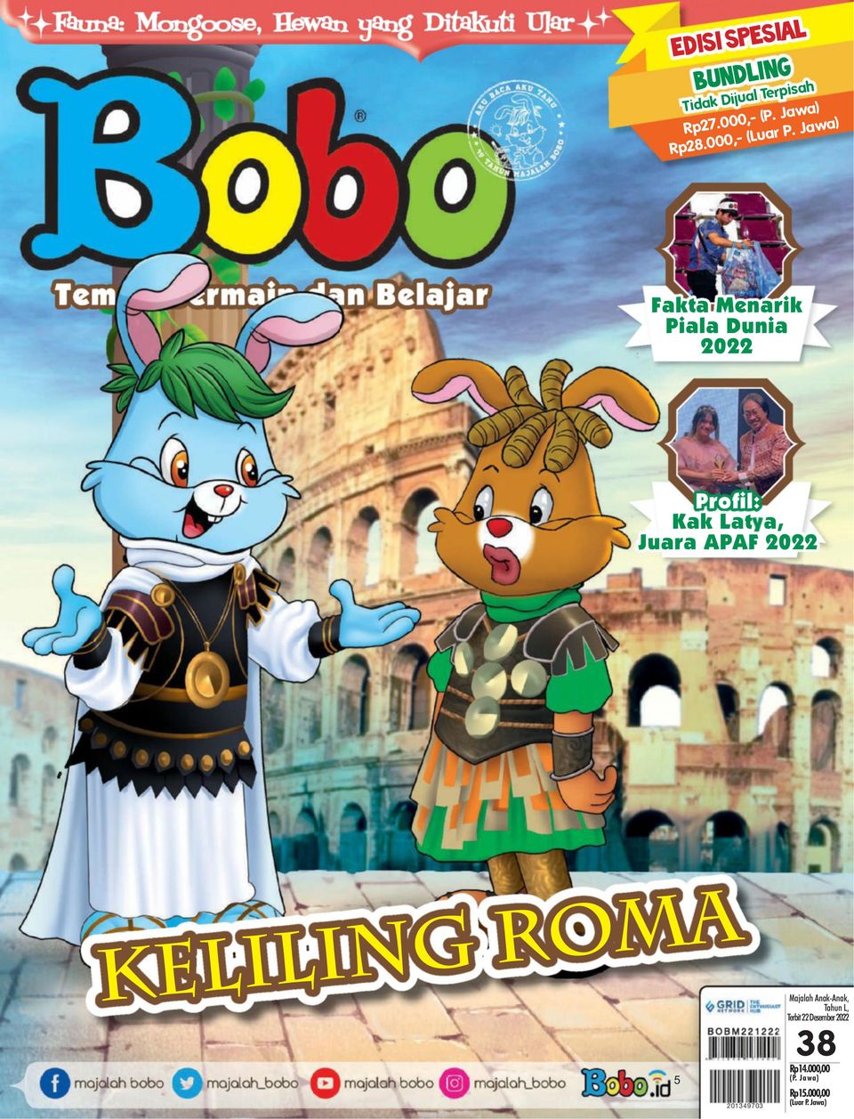 Get digital access to Bobo - December 22, 2022 issue | Magzter.com