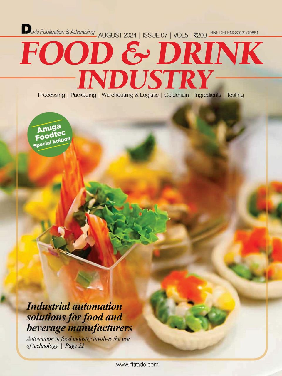 Food & Drink Industry Magazine Magazine - Get your Digital Subscription