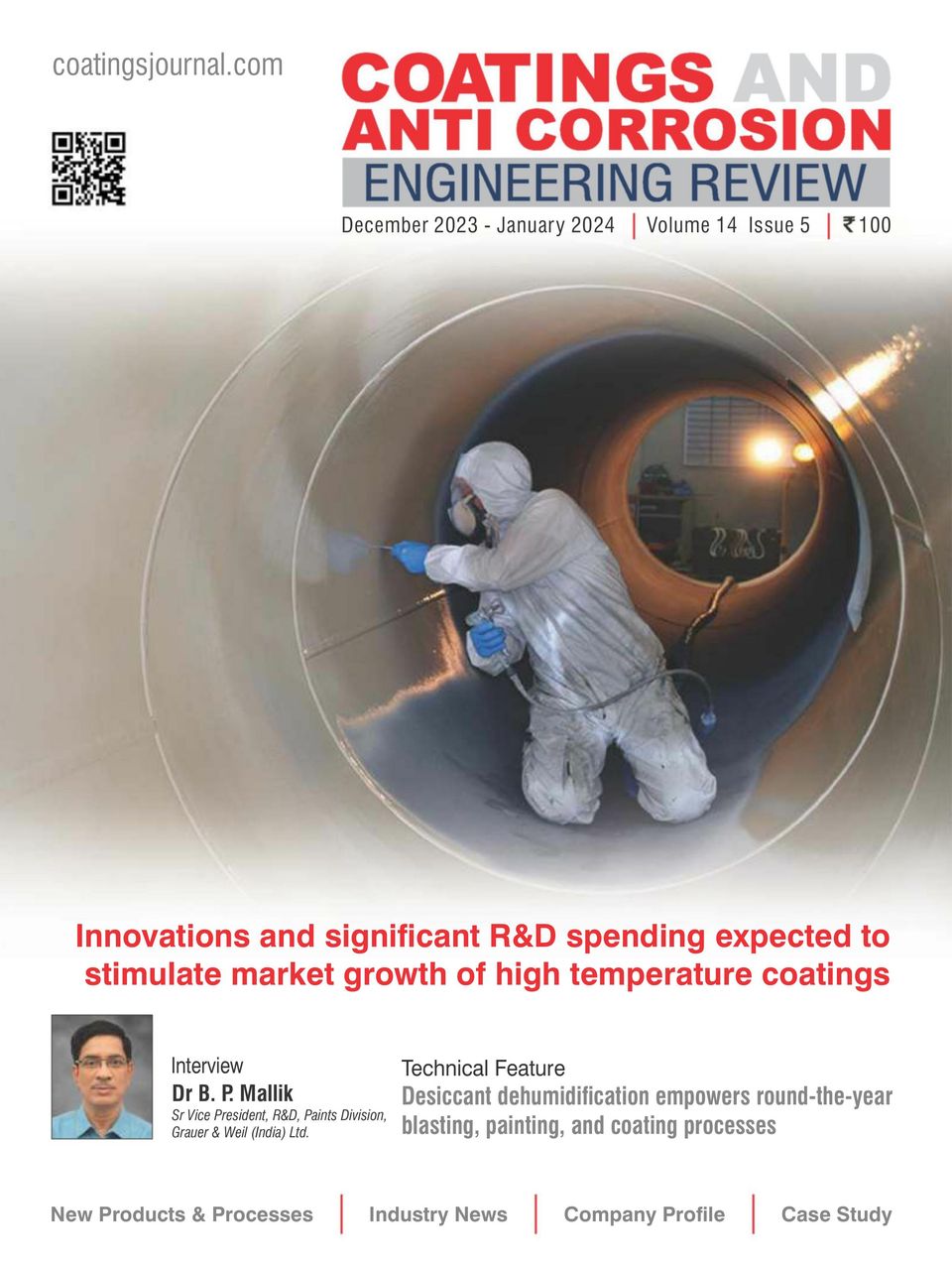 COATINGS AND ANTI CORROSION ENGINEERING REVIEW Magazine