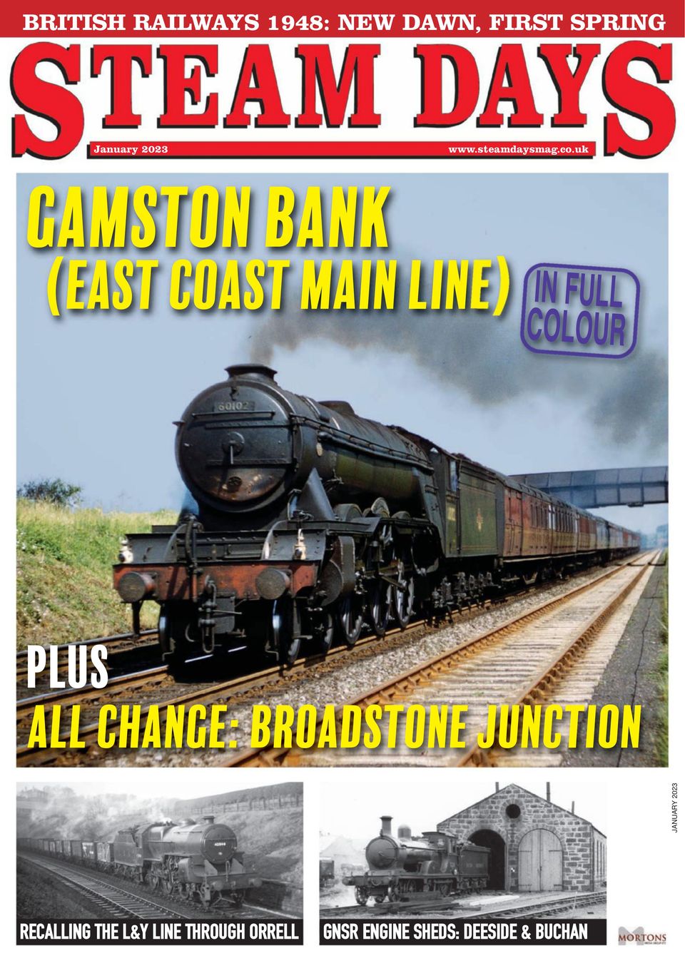 Steam Days-January 2023 Magazine - Get your Digital Subscription
